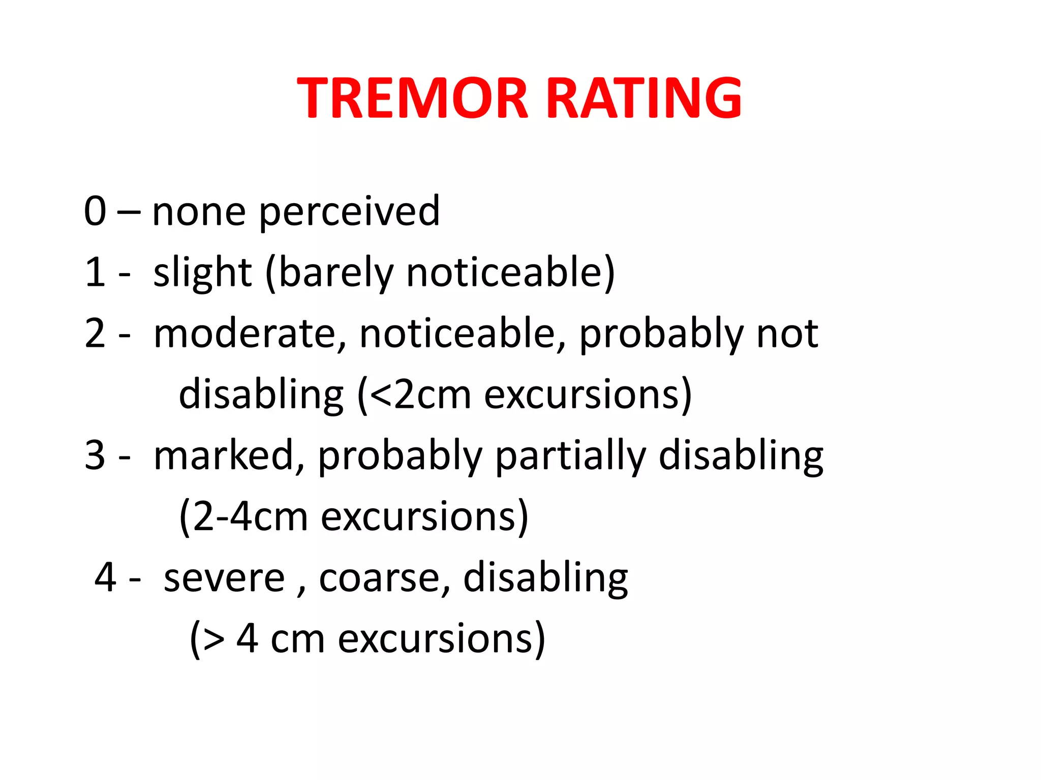 Tremors | PPTX