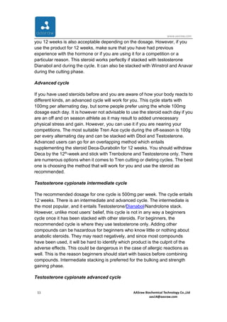 Trenbolone acetate in bodybuilding, what does trenbolone do for you | PDF