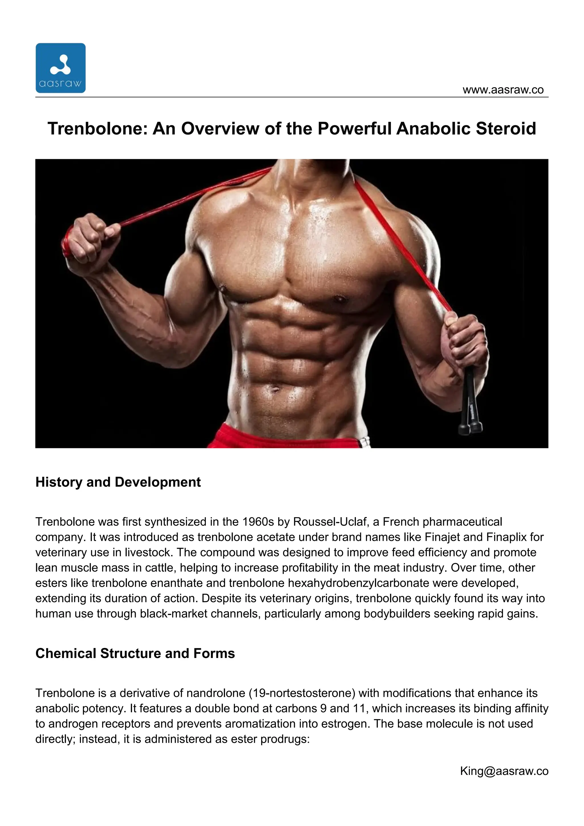Trenbolone An Overview of the Powerful Anabolic Steroid.pdf
