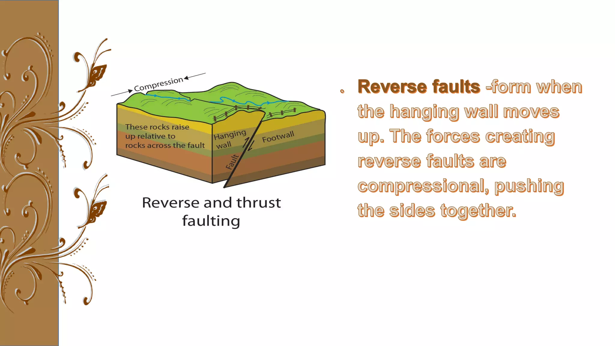 Trench and fault | PDF