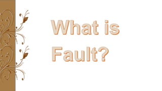 Trench and fault | PPT