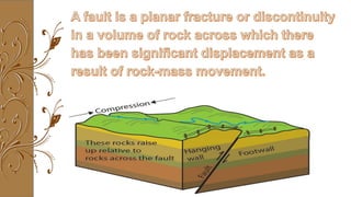 Trench and fault | PPT