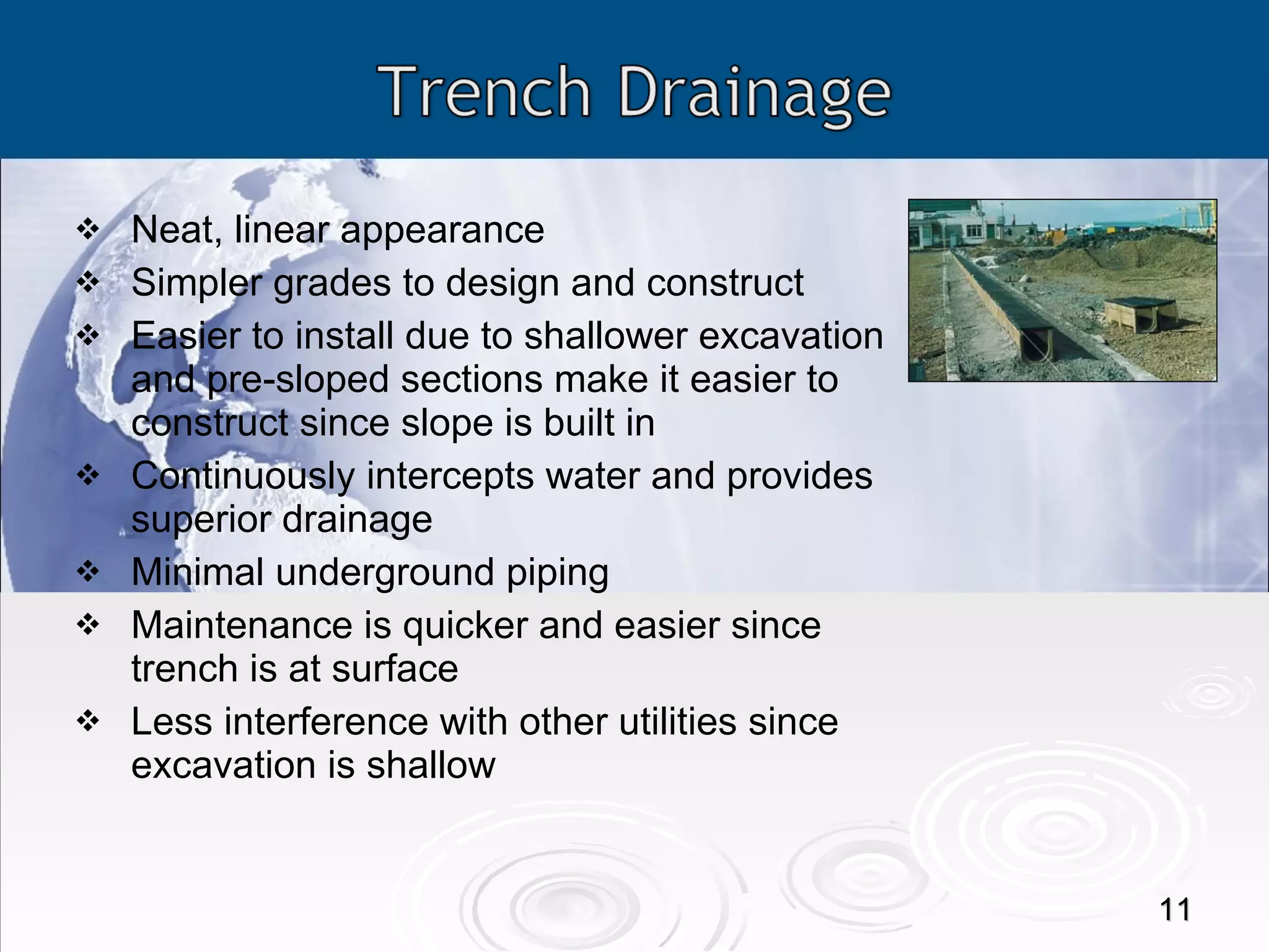 Trench Drain Systems: Types, Benefits, Applications, and Overview | PPT