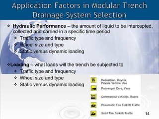 Trench Drain Systems: Types, Benefits, Applications, and Overview | PPT