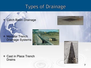 Trench Drain Systems: Types, Benefits, Applications, and Overview | PPT