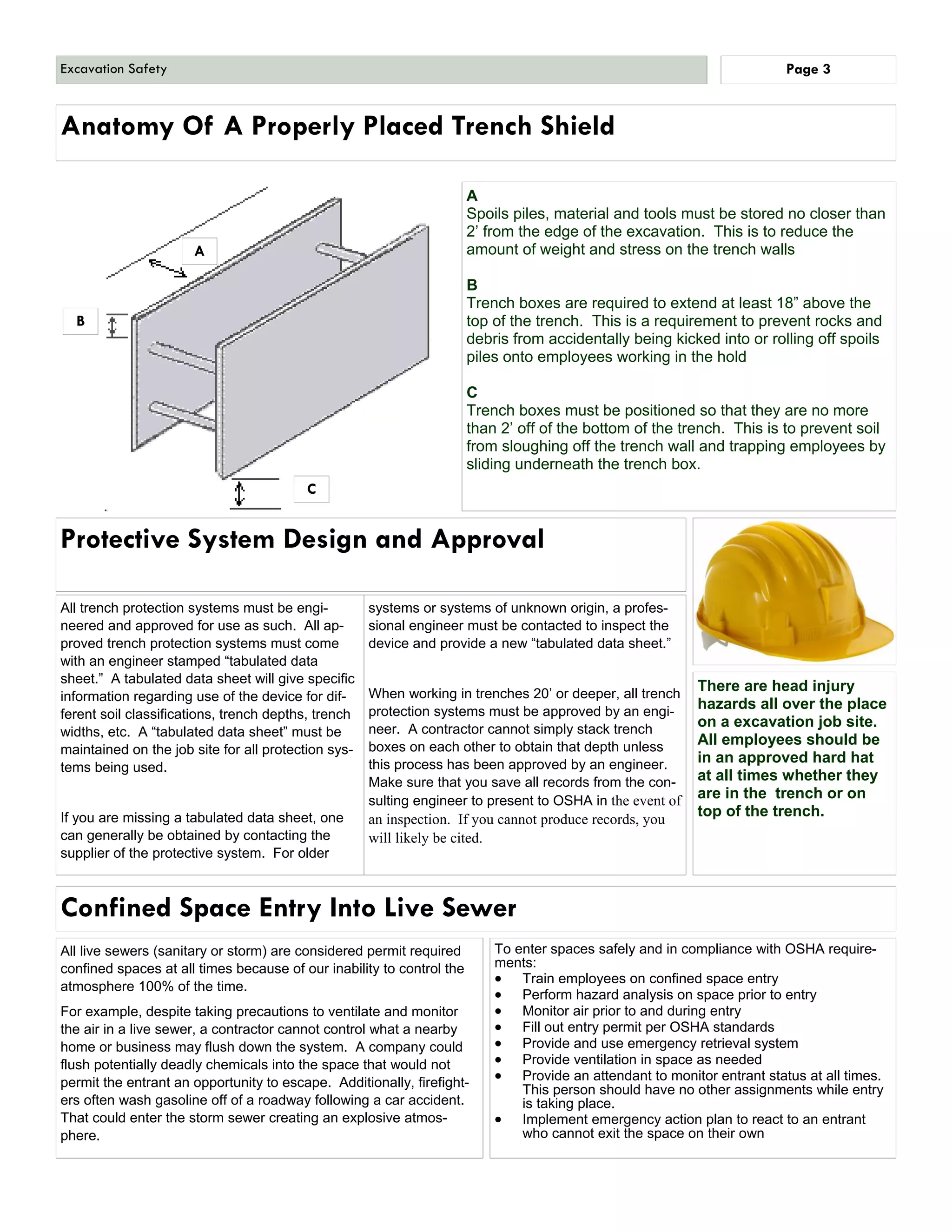 Trench excavationsafety | PDF | Geology | Science