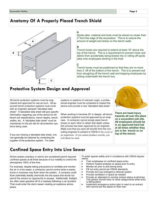 Trench excavationsafety | PDF | Geology | Science