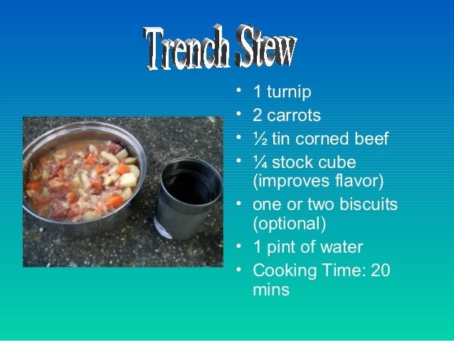 Trench food