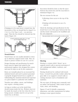 Trenching excavation | PDF