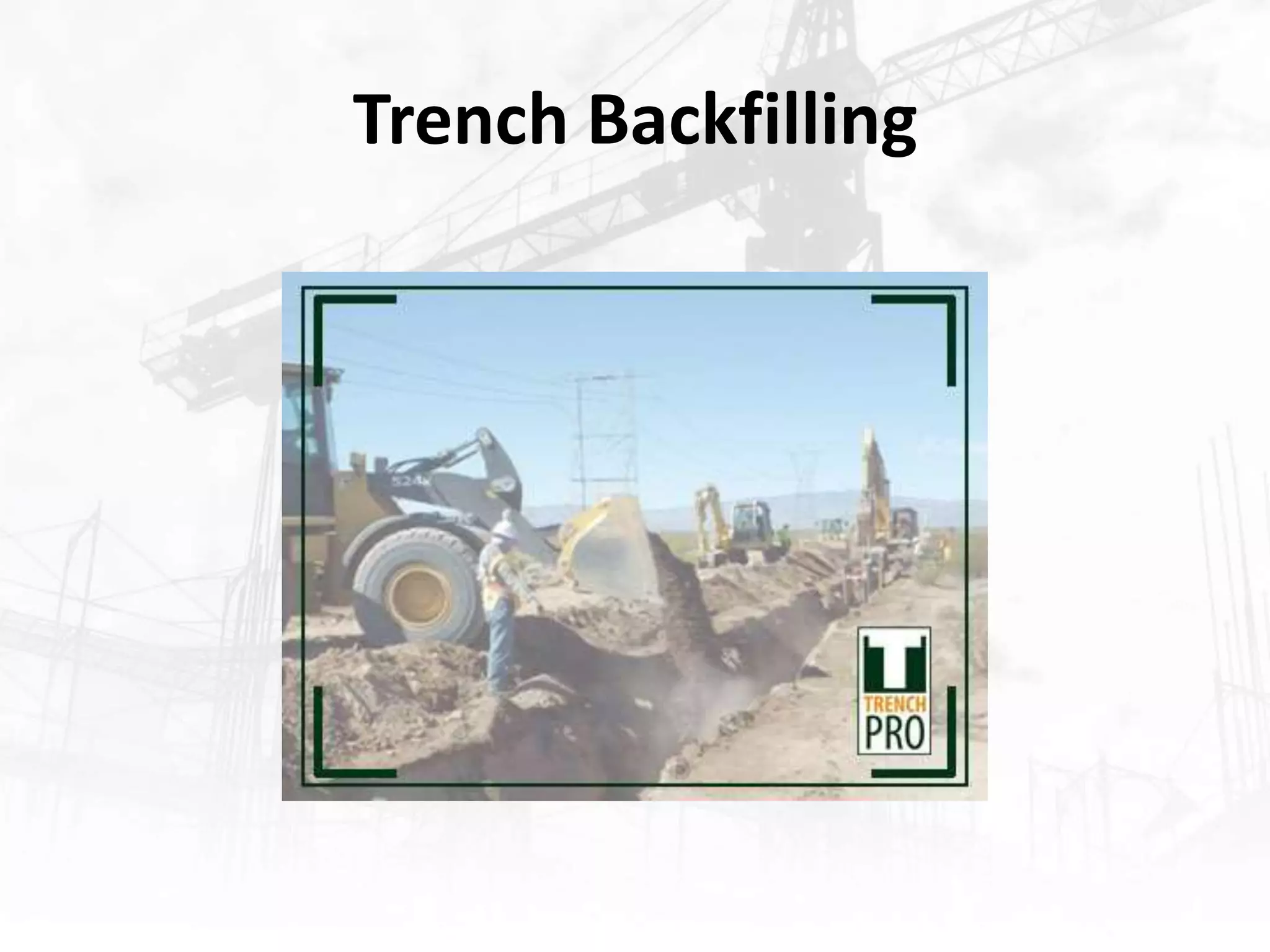 Trenching and excavation beginner's guide | PPTX
