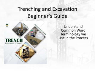 Trenching and excavation beginner's guide | PPTX
