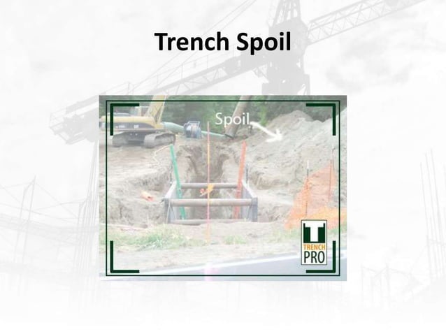 Trenching and excavation beginner's guide | PPTX