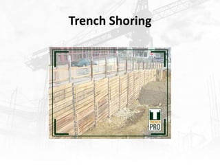 Trenching and excavation beginner's guide | PPTX