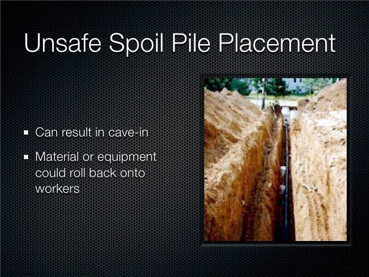 Trenching & excavation