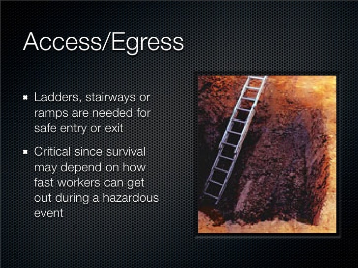 Trenching & excavation