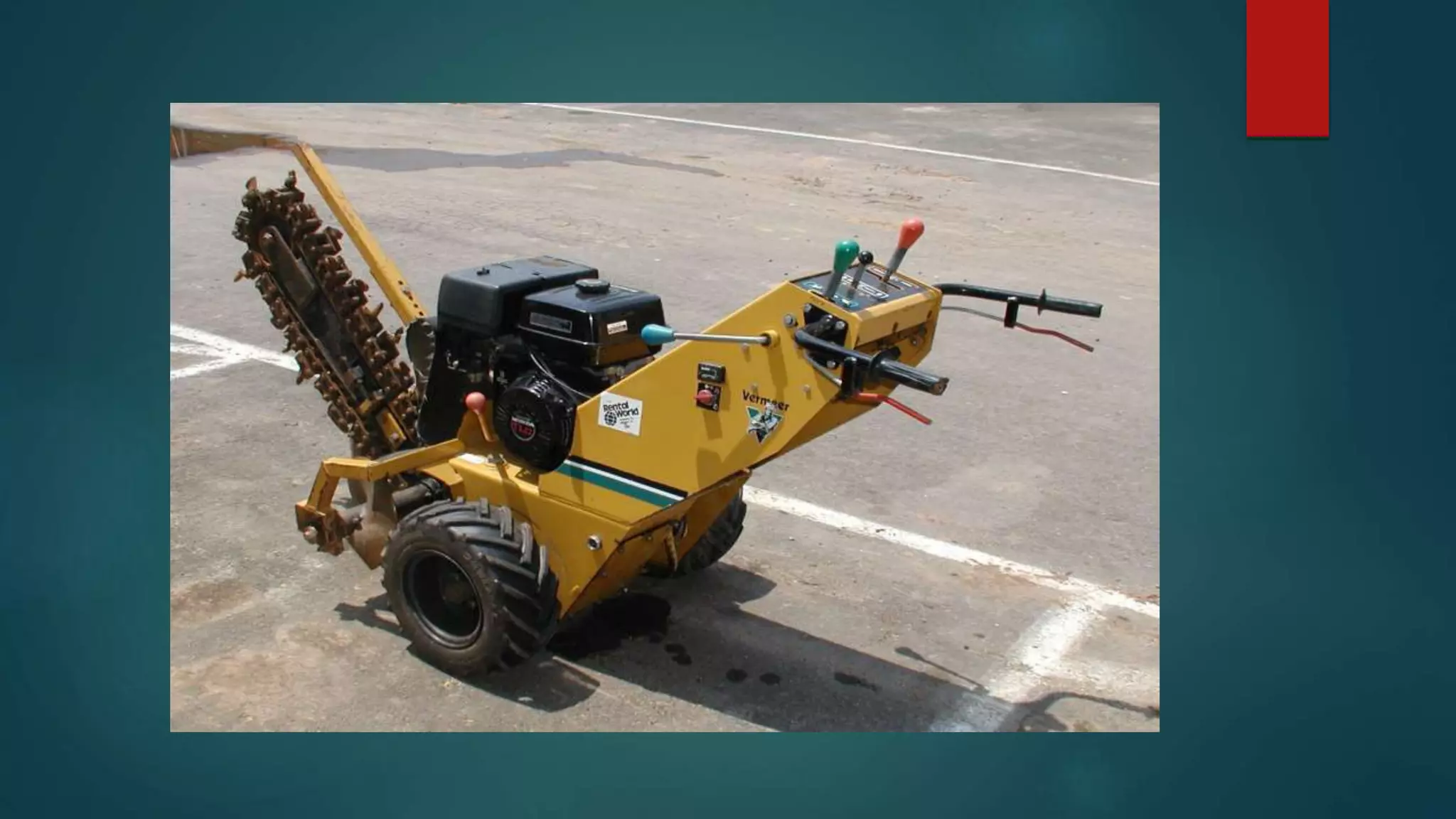 Trenching machine | PPTX