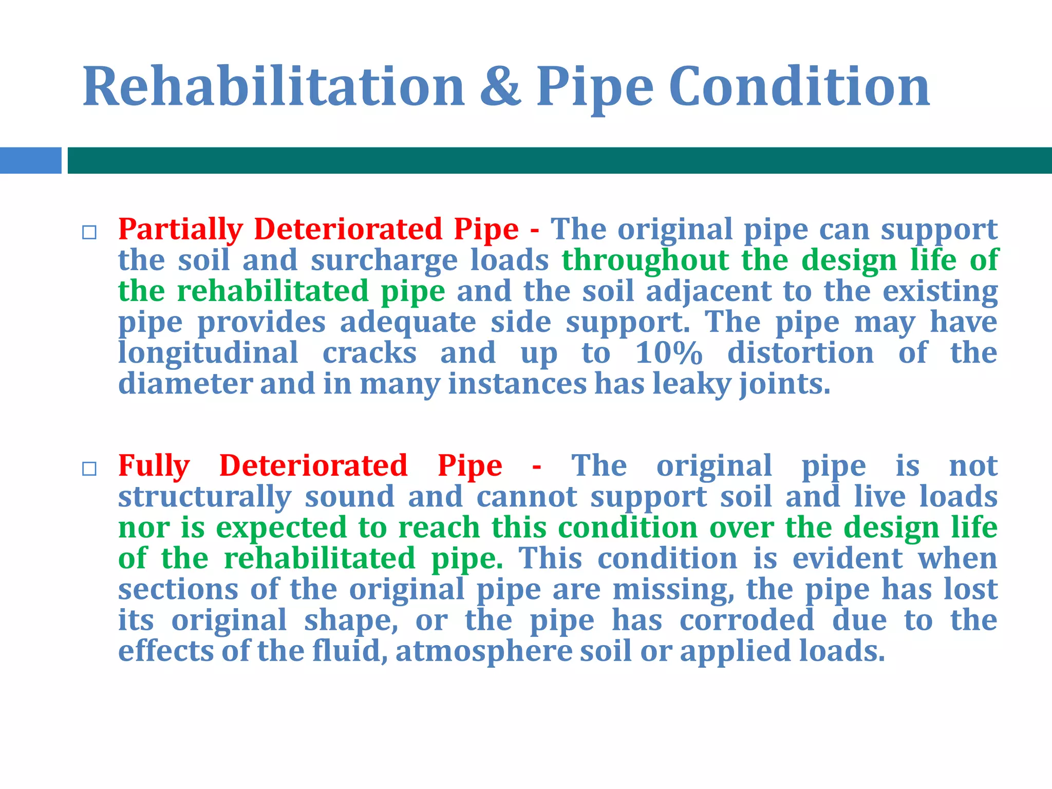 Trenchless Rehabilitation of Sewer & Water Networks | PDF