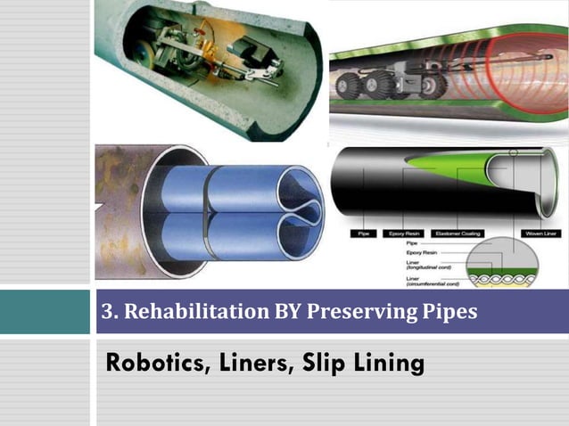 Trenchless Rehabilitation of Sewer & Water Networks | PDF | Civil ...
