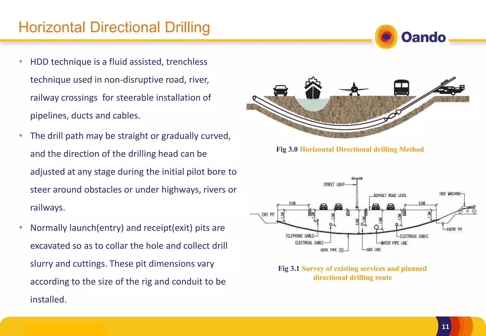 Trenchless technologies comparing thrust boring with horizontal ...