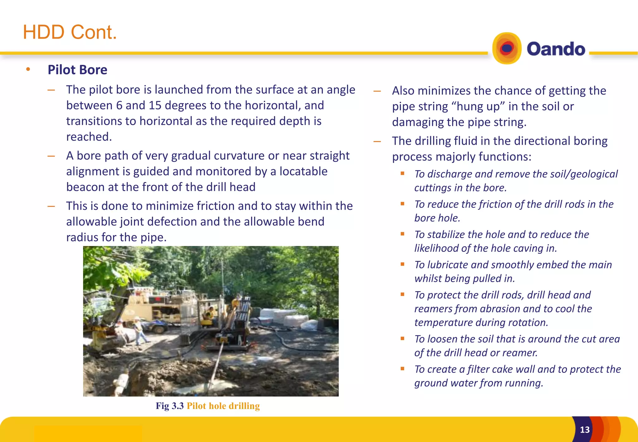 Trenchless technologies comparing thrust boring with horizontal ...