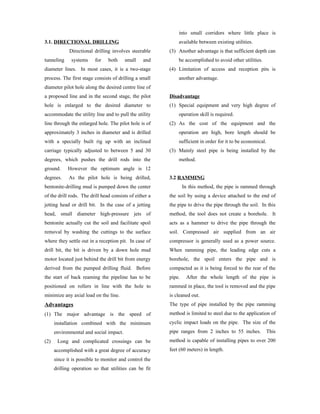 Trenchless technology | DOC