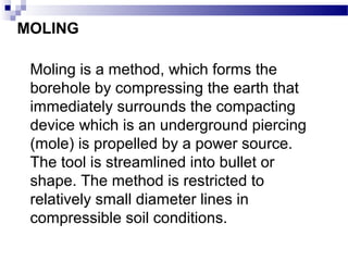 Trenchless technology | PPT
