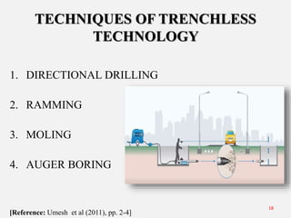 Trenchless Technology a Review | PDF