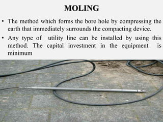 Trenchless Technology a Review | PPT