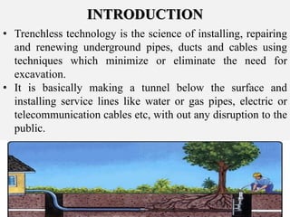Trenchless Technology a Review | PPT