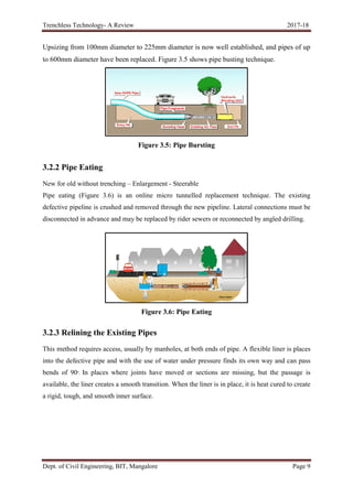 Trenchless Technology Technical Seminar Report | PDF