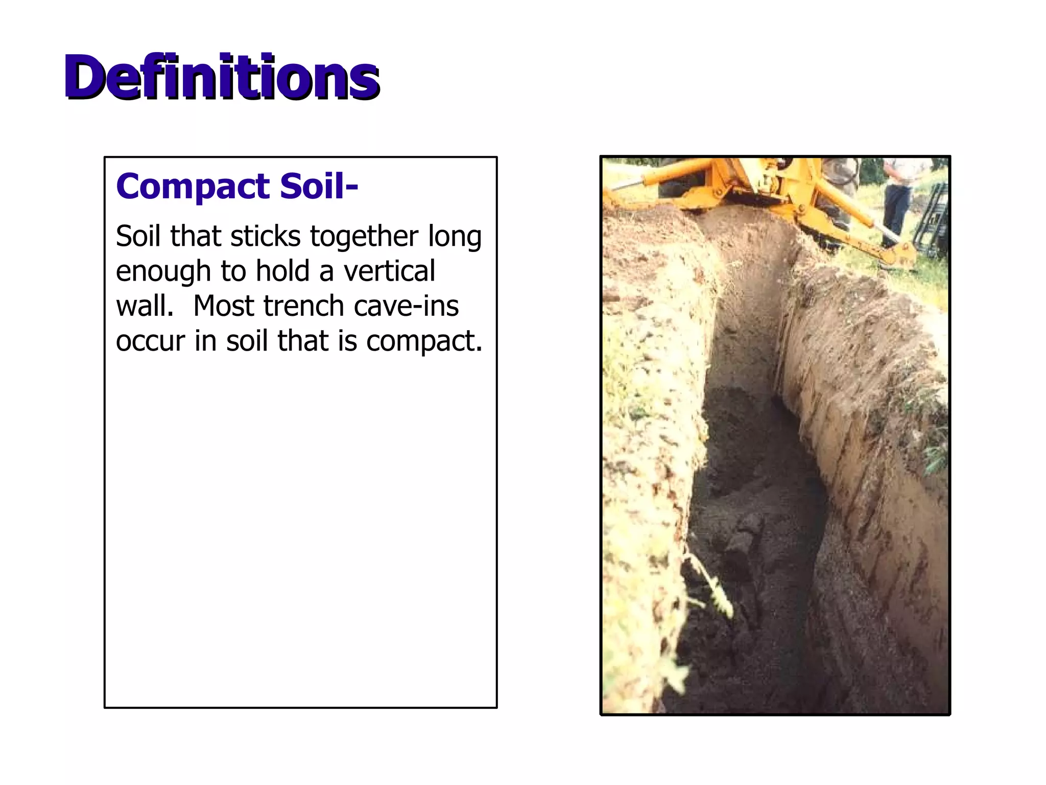 Trench Rescue Awareness Training Course | PPT