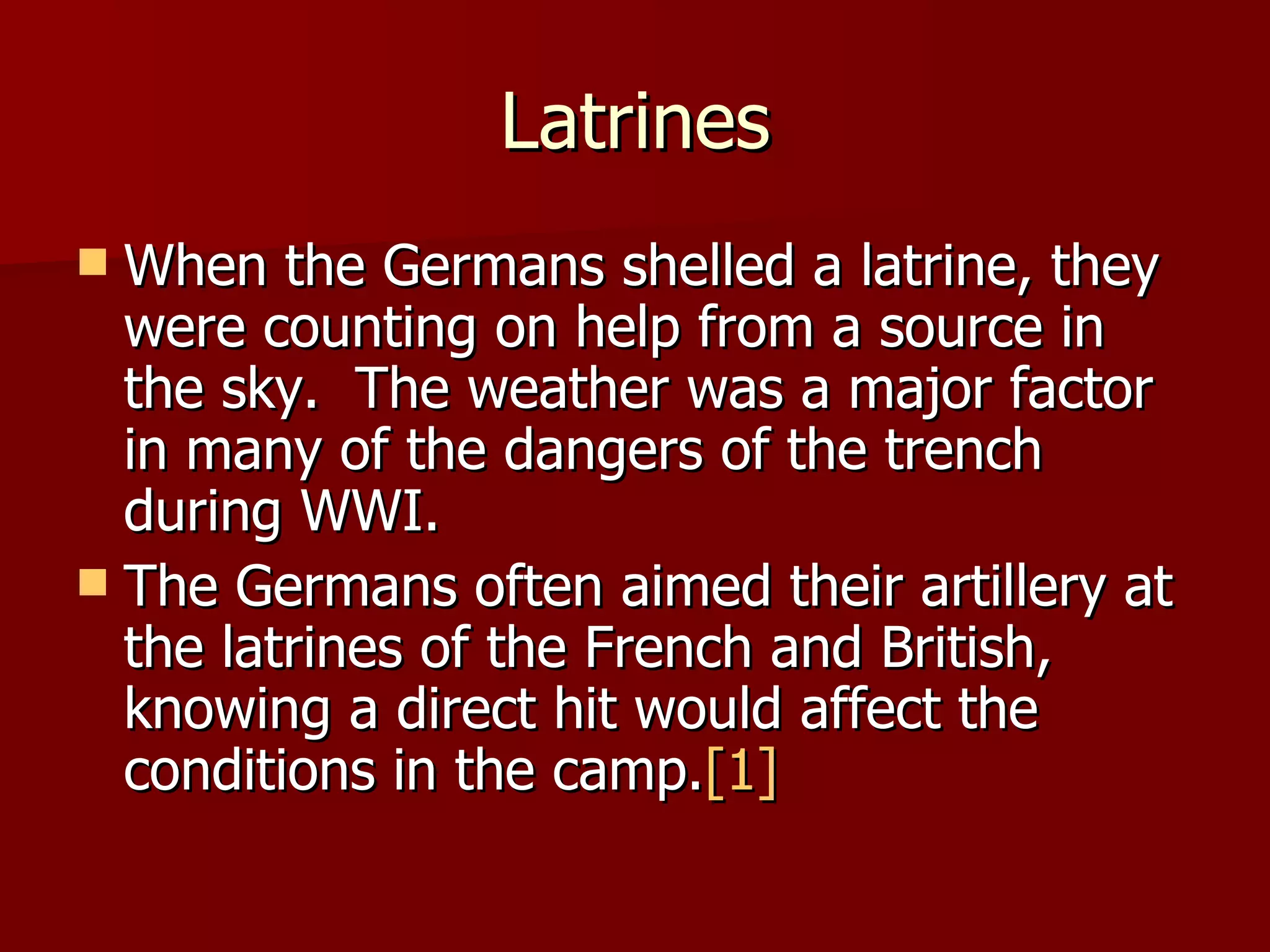 Trench Warfare in WWI | PPT
