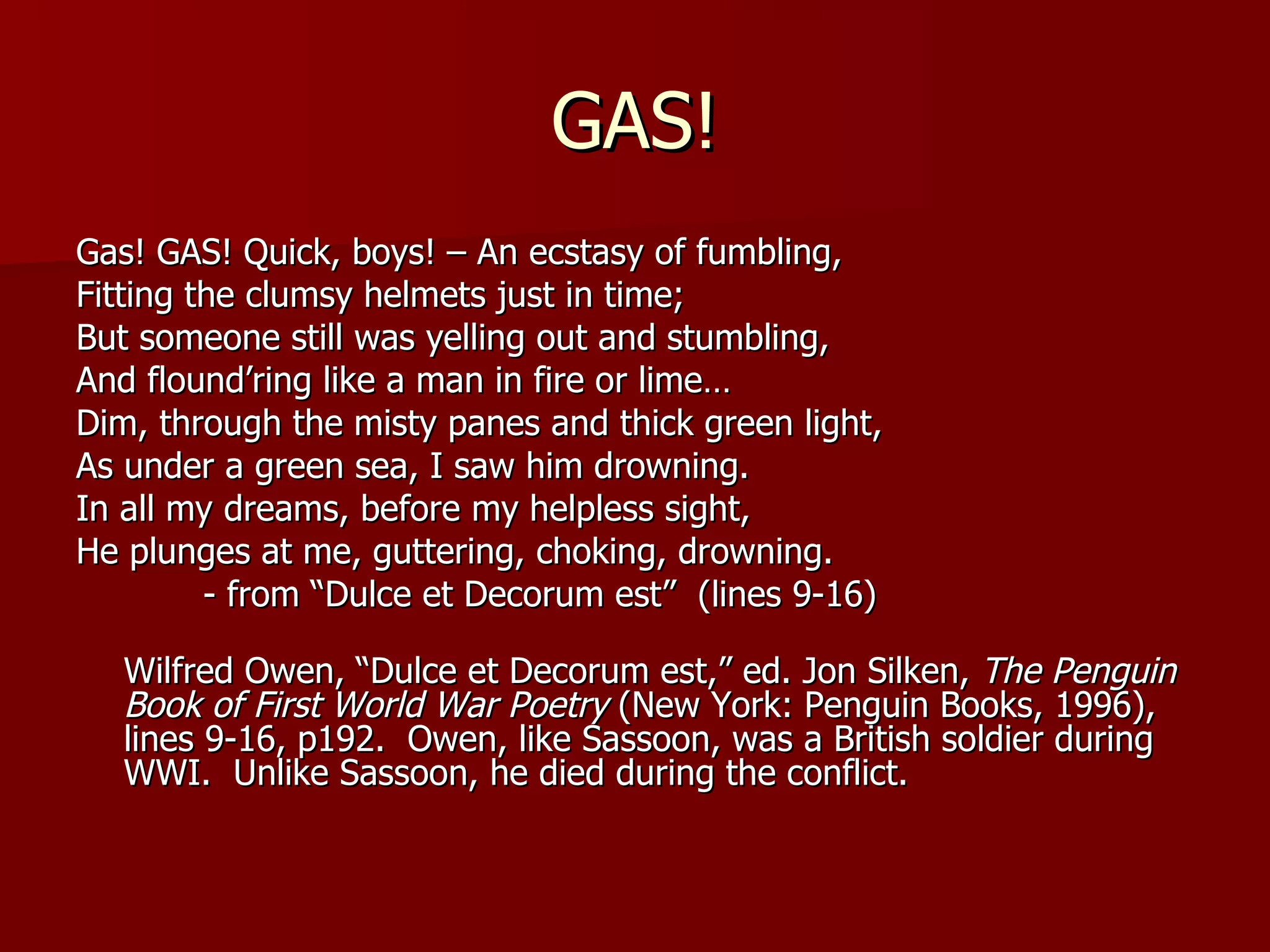 Trench Warfare in WWI | PPT