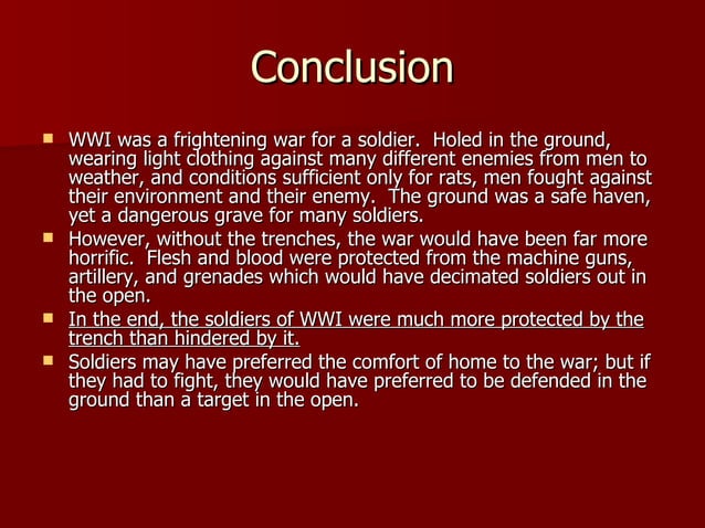 Trench Warfare in WWI | PPT