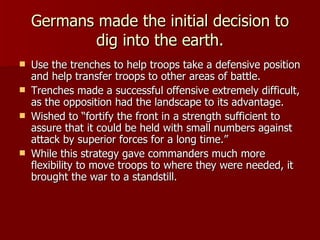 Trench Warfare in WWI | PPT