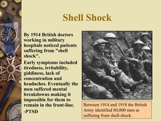 WW1 trench warfare powerpoint describing conditions in the trenches | PPT