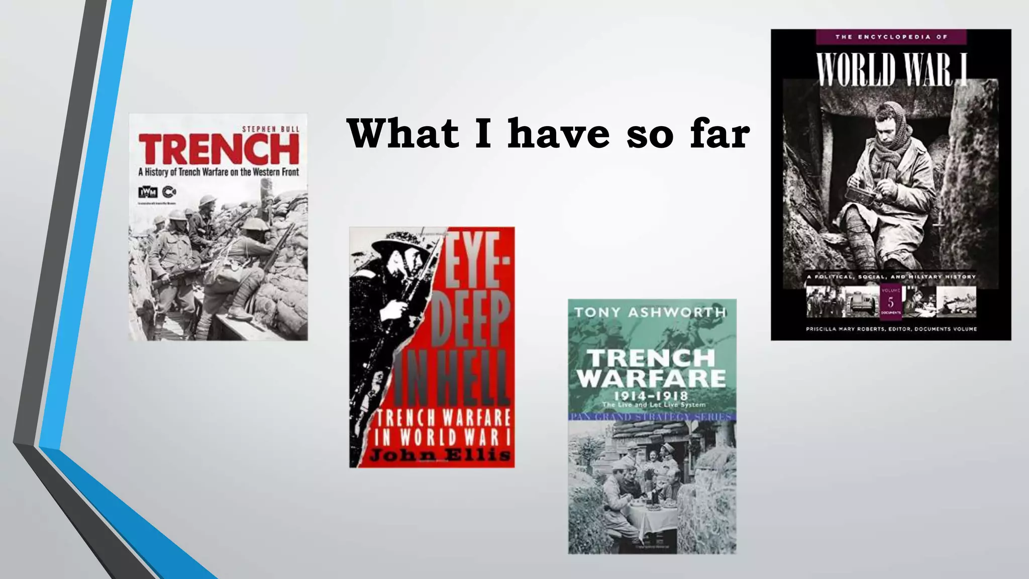Trench warfare of wwi | PPTX