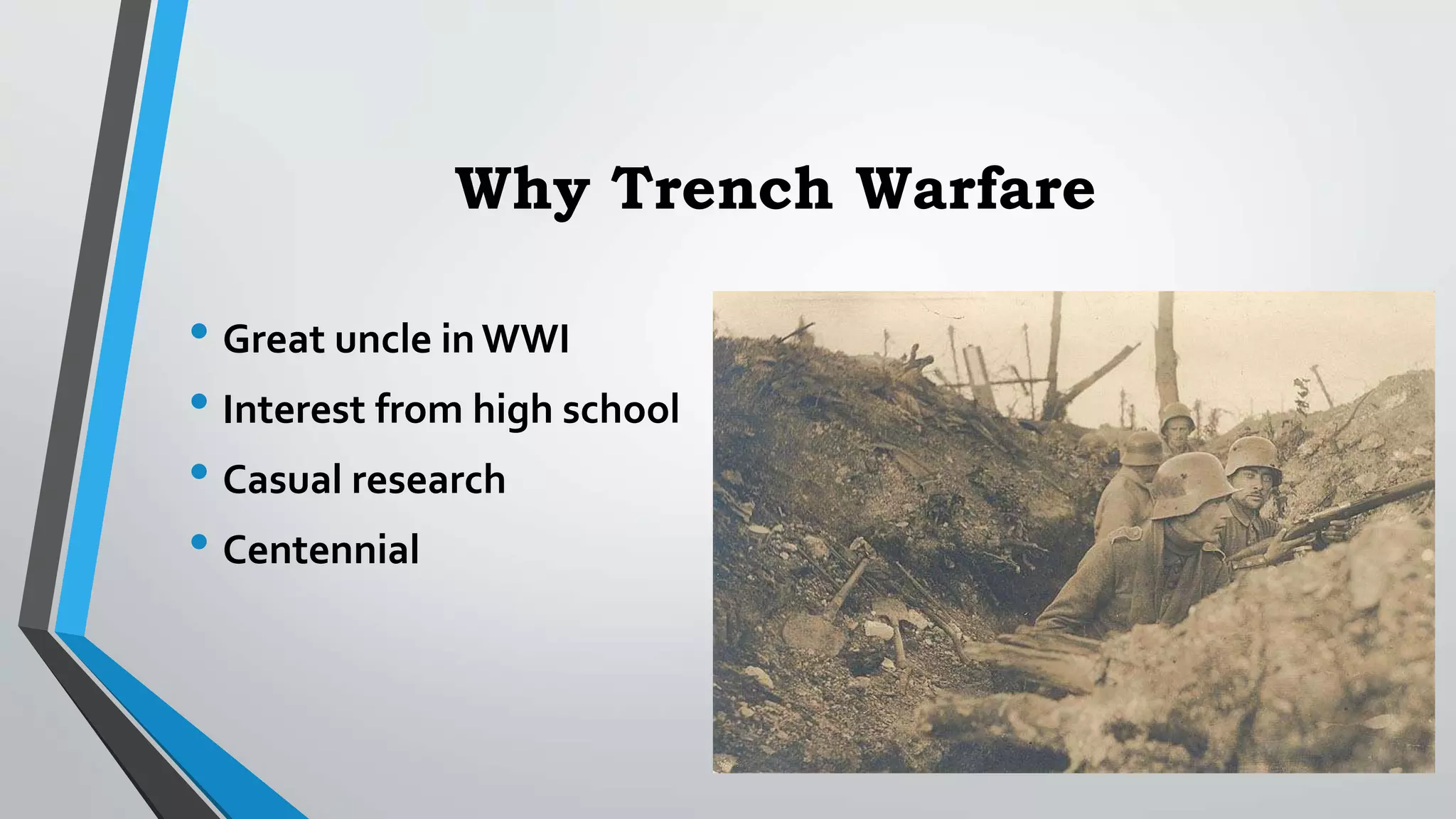 Trench warfare of wwi | PPTX