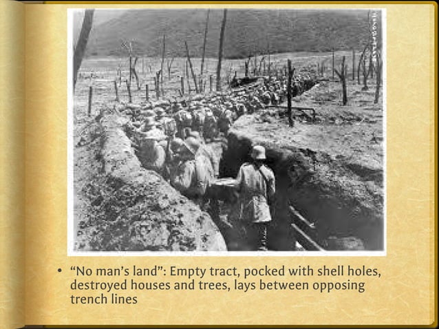 Trench Warfare PPT | PDF | Death, Injury, or Military Conflict ...