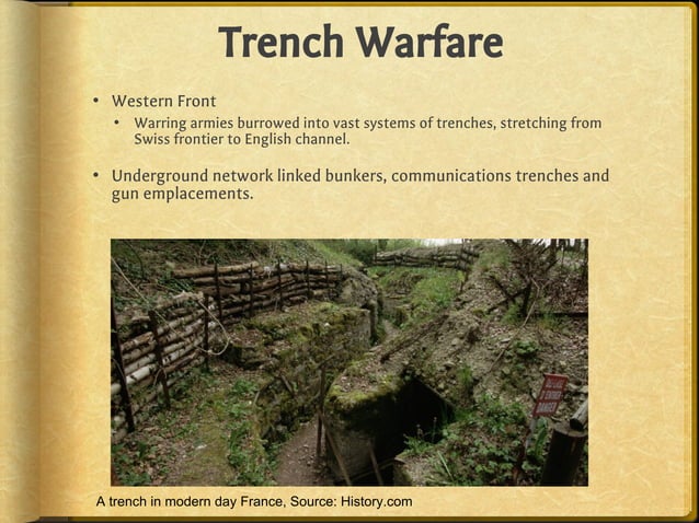 Trench Warfare PPT | PDF | Death, Injury, or Military Conflict ...