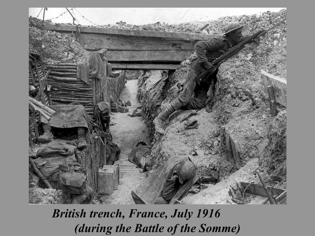 Trench Warfare & Technology in WWI | PPT