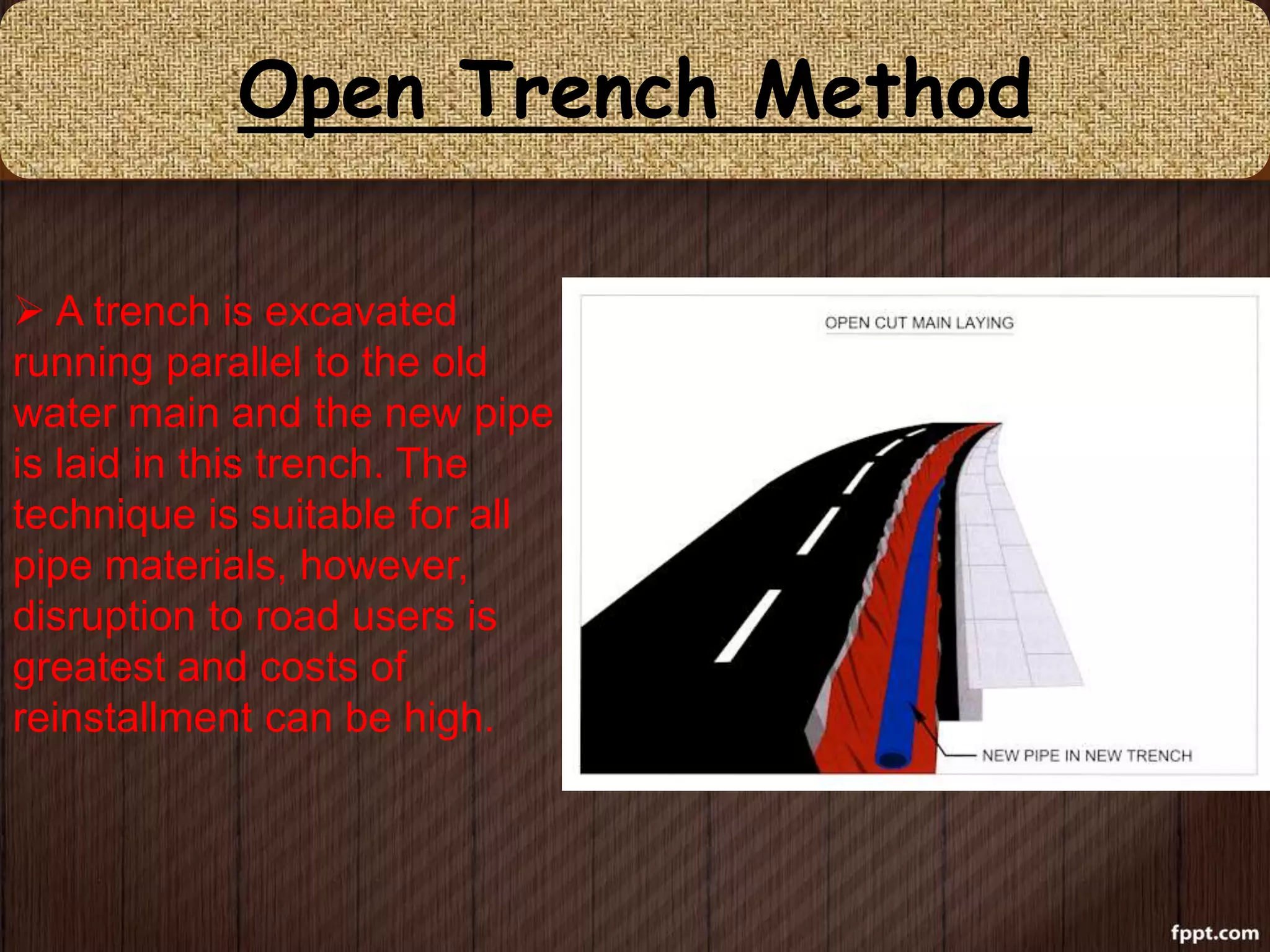 Trenchless Technology for Laying Underground pipes. | PPTX