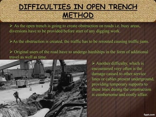 Trenchless Technology for Laying Underground pipes. | PPTX