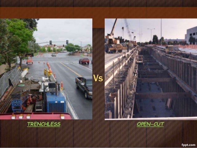 Trenchless Technology for Laying Underground pipes.