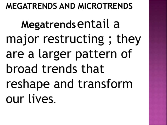ELEMENTS AND CHARACTERISTICS OF TREND | PPTX