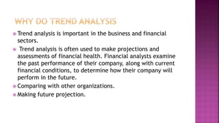Trend analysis and time Series Analysis | PPTX