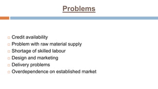Trend analysis and problems & solutions of export of indian handicraft ...