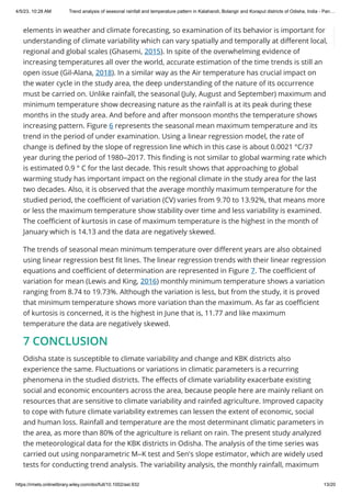 Trend analysis of seasonal rainfall and temperature pattern in ...