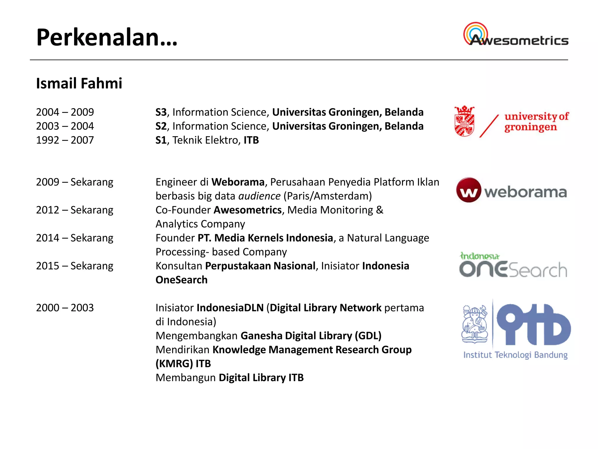 Tren dan Arah Perkembangan Big Data | PDF