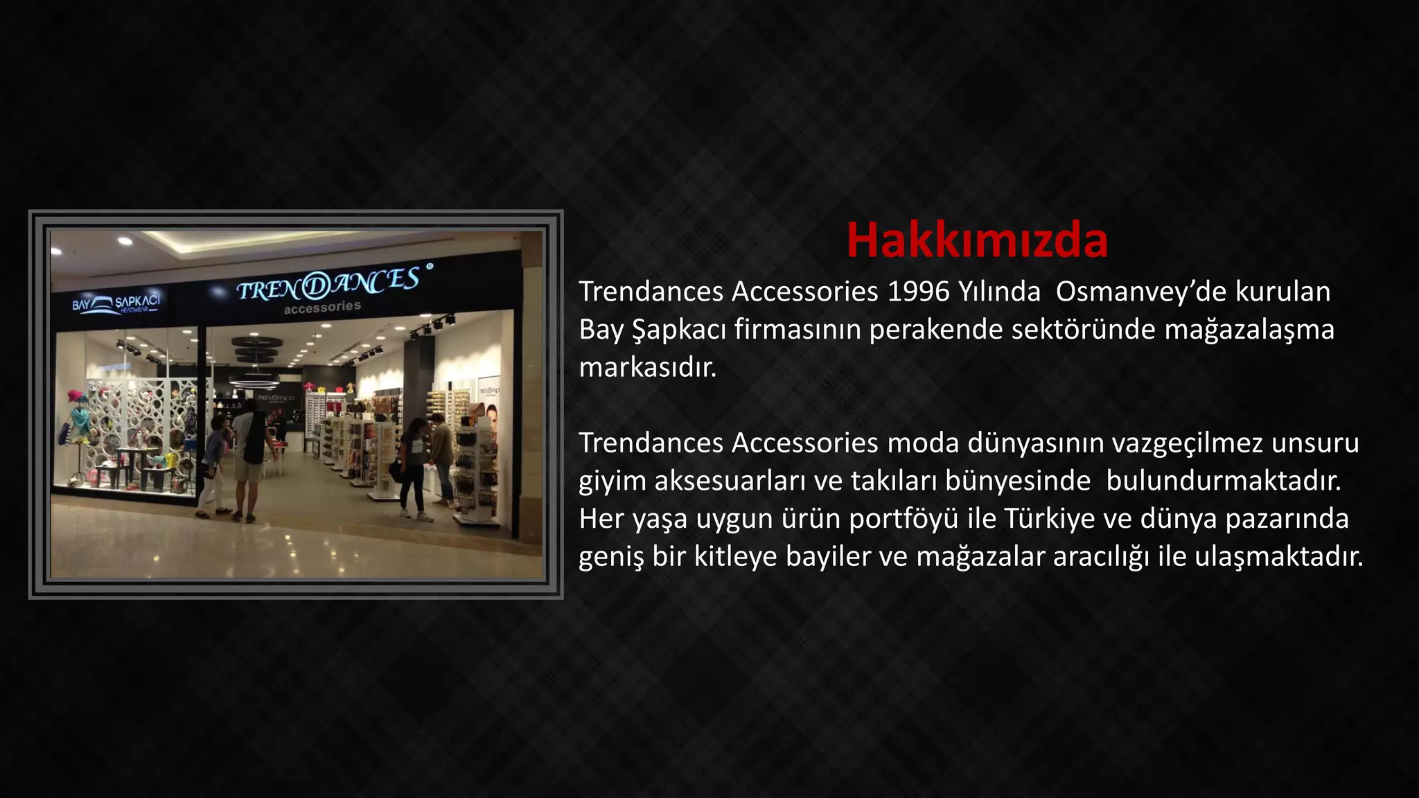 Trendance accessori̇es sunum dosyasi yatirimci | PDF
